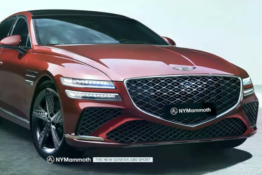 "독일차 저리가라" 신형 G80 스포츠, 역대급 디자인 예상도 공개