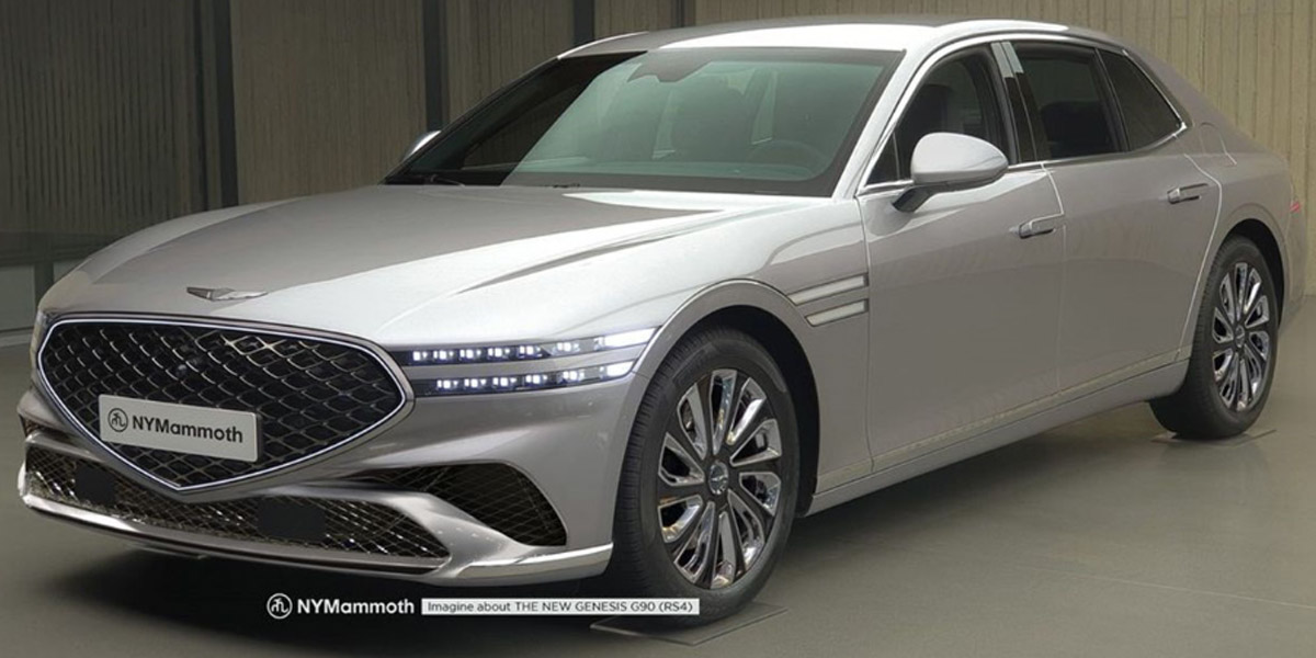 "BMW 뺨 치는 그릴?" 제네시스 신형 G90 역대급 변화 예측된다